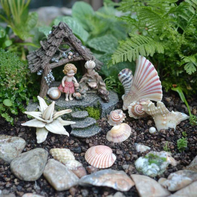 19 Garden Ideas Using Seashells That Add Coastal Charm to Your Yard