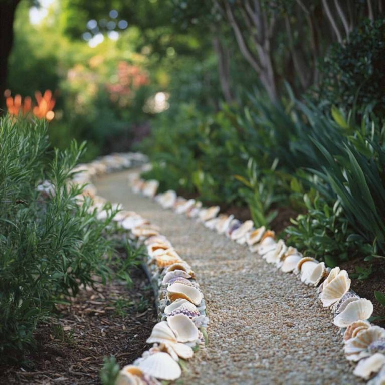 19 Garden Ideas Using Seashells That Add Coastal Charm to Your Yard