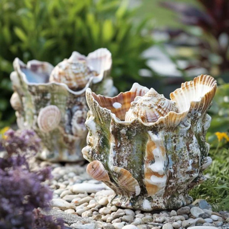 19 Garden Ideas Using Seashells That Add Coastal Charm to Your Yard