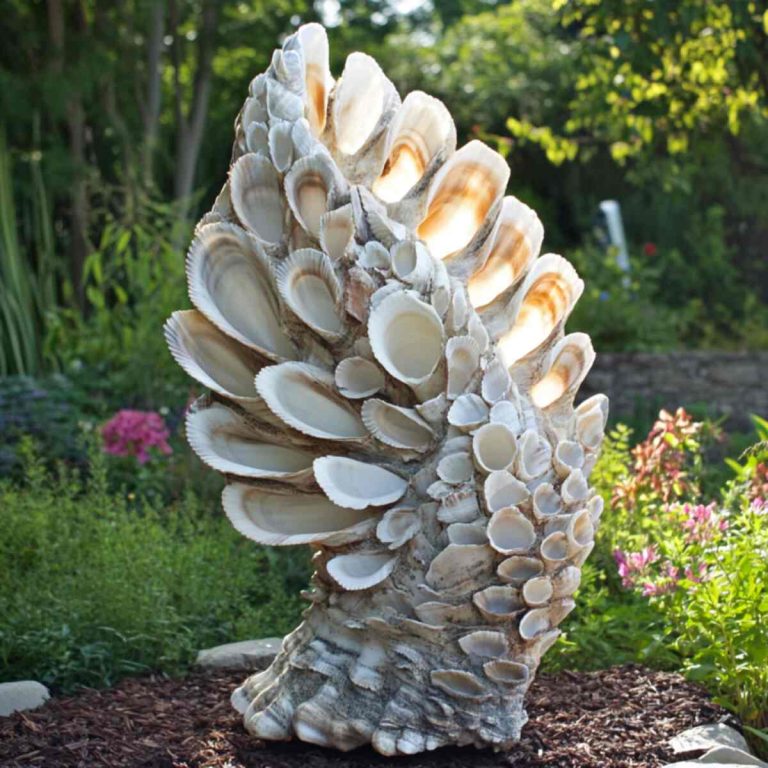19 Garden Ideas Using Seashells That Add Coastal Charm to Your Yard