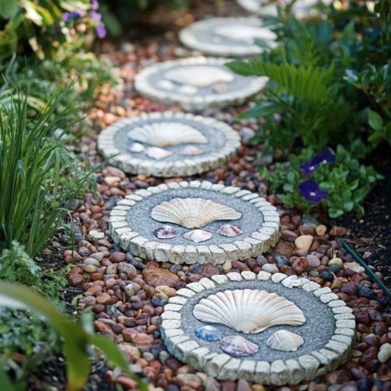 19 Garden Ideas Using Seashells That Add Coastal Charm to Your Yard