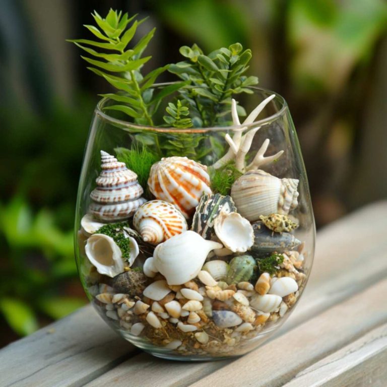 19 Garden Ideas Using Seashells That Add Coastal Charm to Your Yard