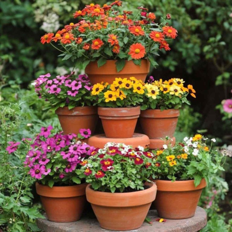 16 Easy DIY Garden Projects with Terracotta Pots You Can Do Today