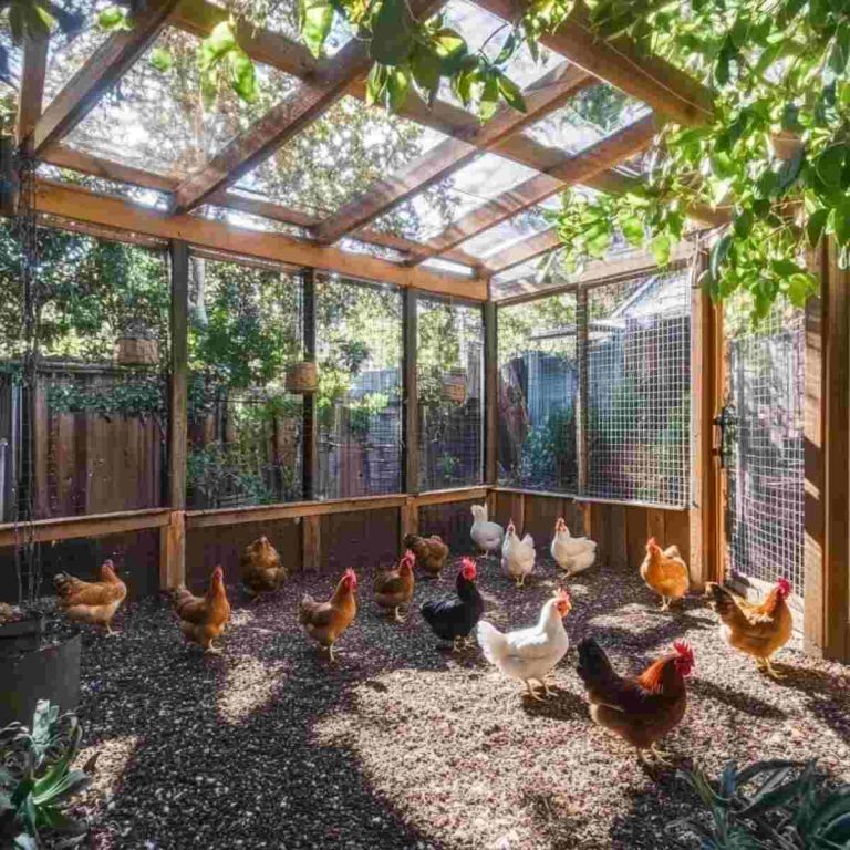 20 Genius Garden Ideas for Happy Urban Chickens