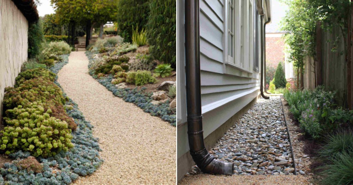 15 Gravel Drainage Path Garden Ideas That Actually Work