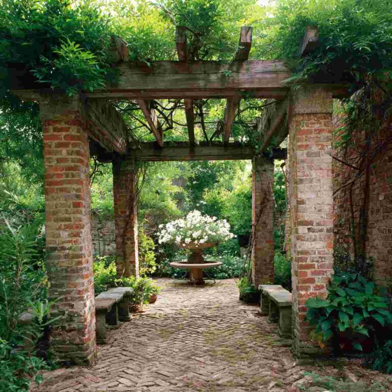 15 Easy and Beautiful Ground-Level Grape Arbor Ideas for Any Garden ...