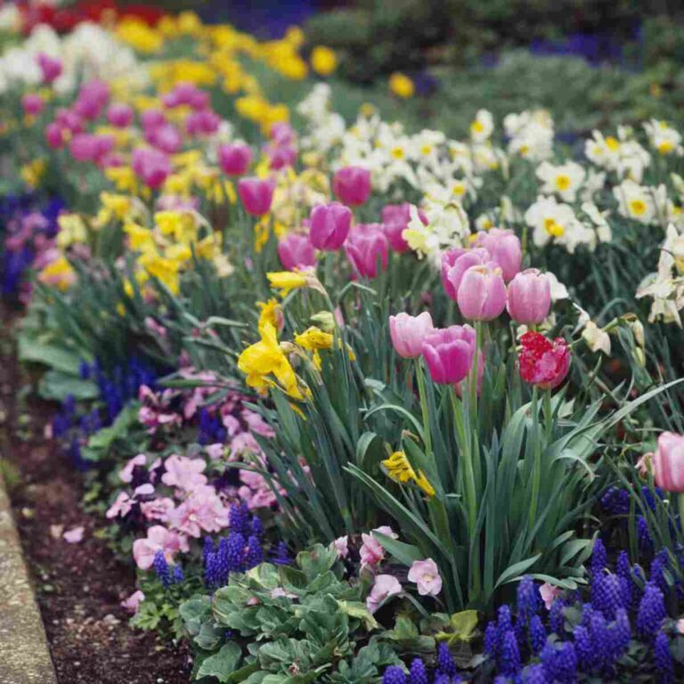 10 Bulb Layering in Flower Beds Ideas for Endless Spring Blooms
