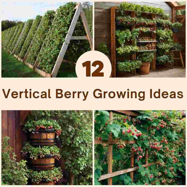 12 Vertical Berry Growing Ideas That Save Tons of Space